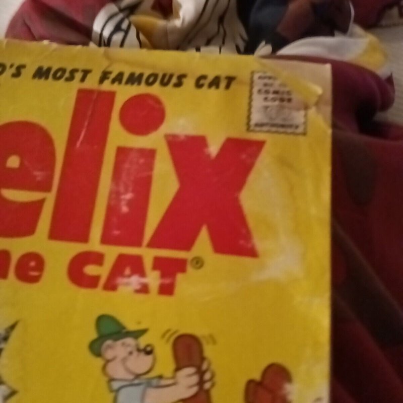 Felix the Cat #99 Harvey Comics The Magic Holes 1958 Silver Age Cartoon ...