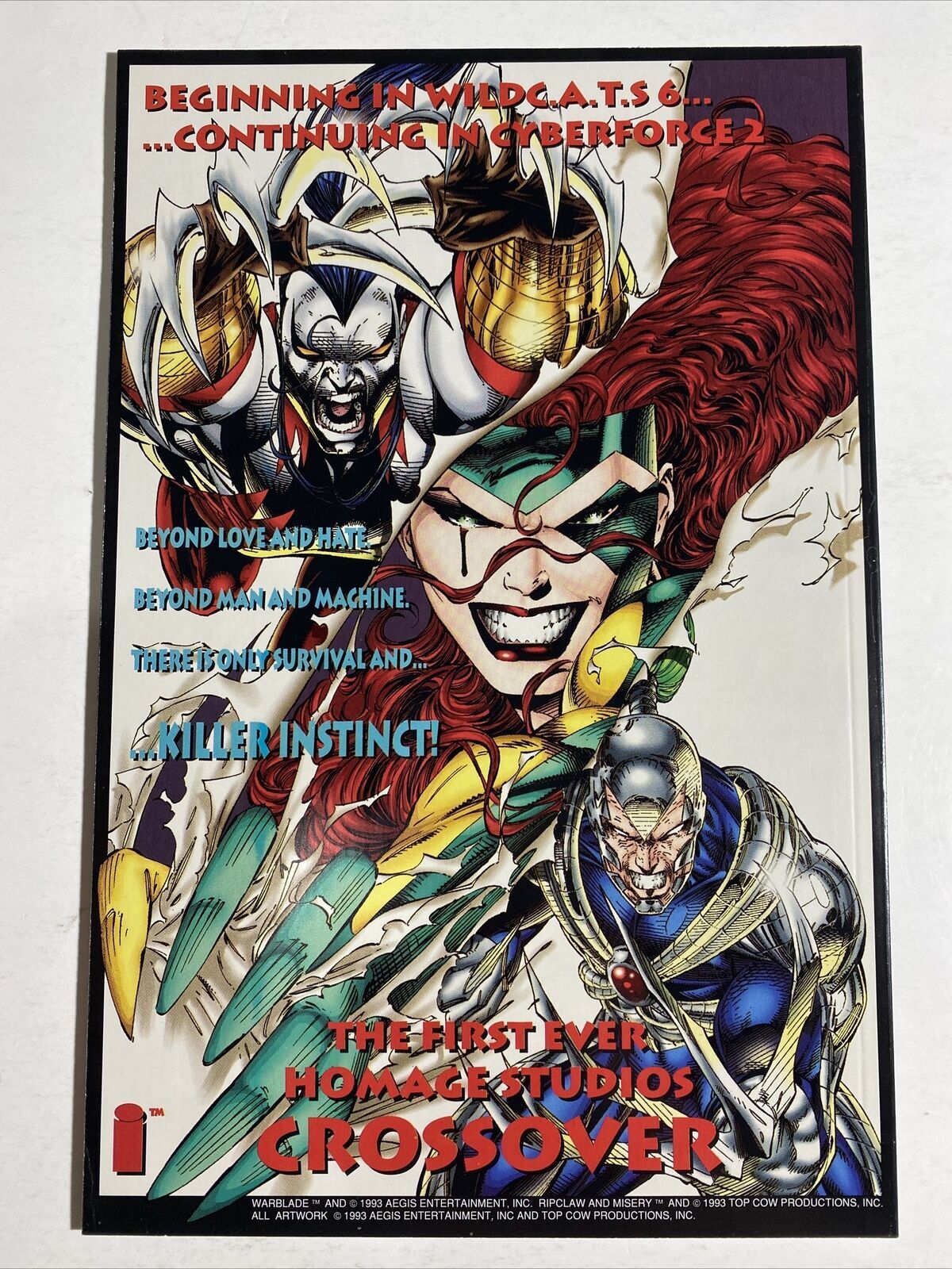 Deathmate Black 1st Gen 13 Unread Image Valiant Crossover 1993 James ...