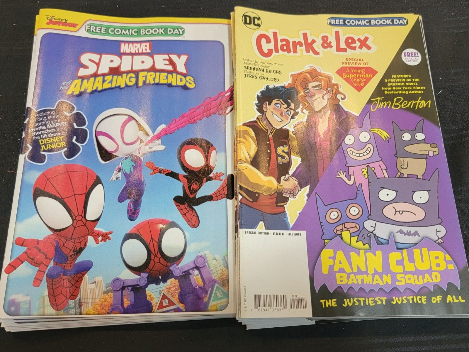 Spidey Amazing Friends + Clark Lex Comic Book 2023 FCBD Free Comic Book ...