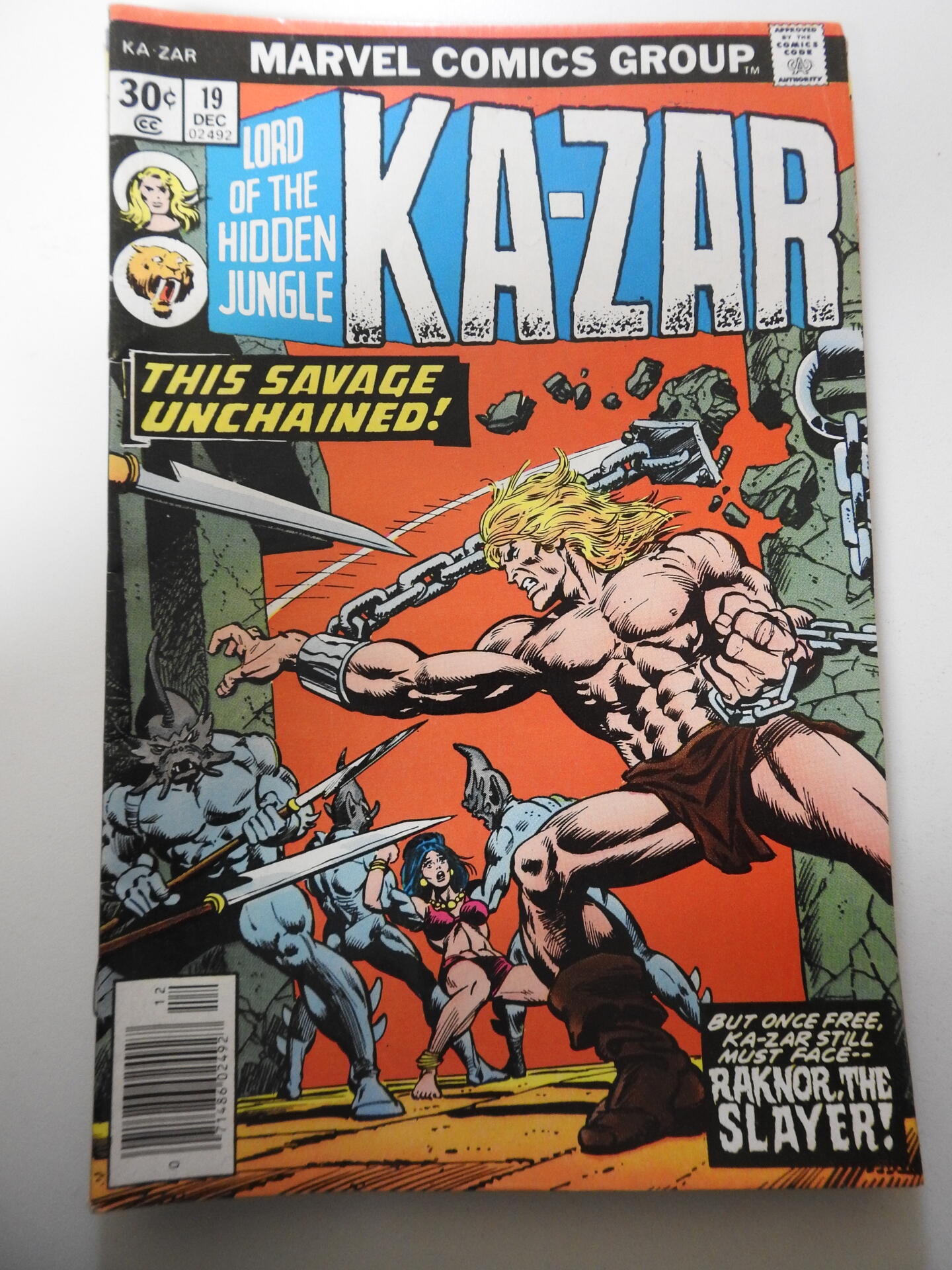 Ka-Zar #19 (1976) | Comic Books - Bronze Age, Marvel / HipComic
