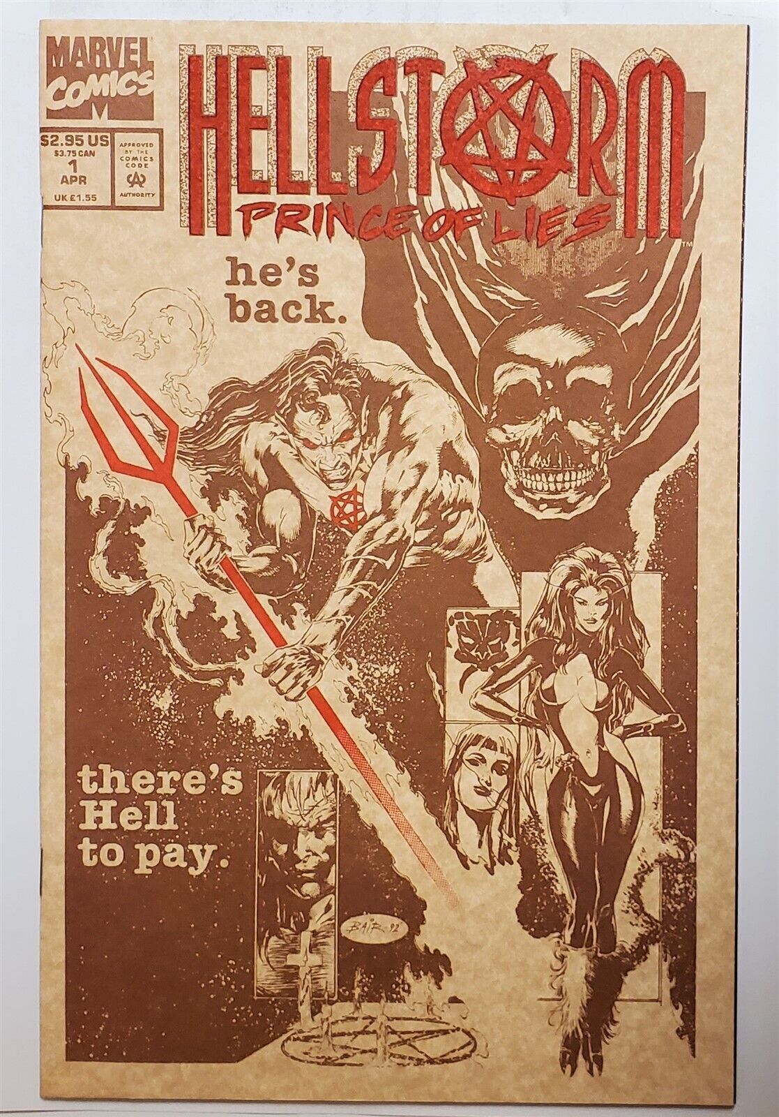 Hellstorm: Prince of Lies #1 (Apr 1993, Marvel) NM | Comic Books ...