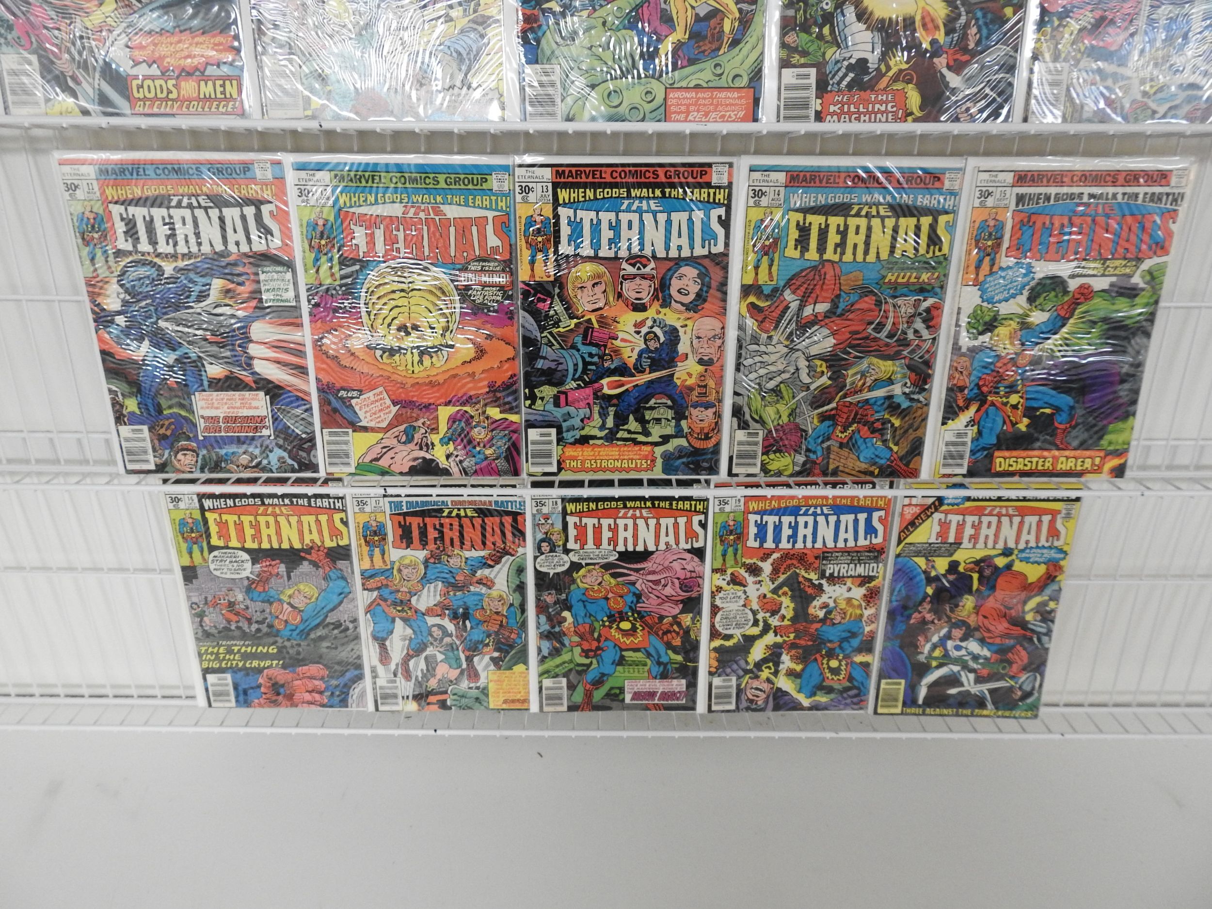The Eternals #'s 1-19 & Annual #1 Complete Set!!! Avg VF Condition ...