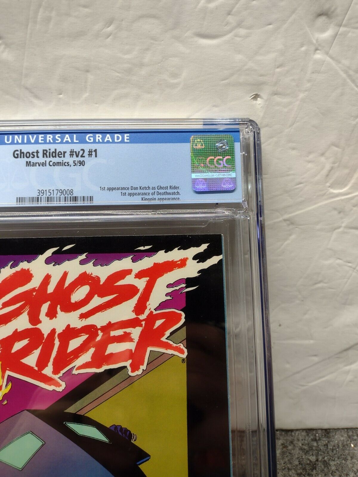 Ghost Rider v2 1 CGC 9.8 1990 1st Dan Ketch Ghost Rider & Deathwatch ...