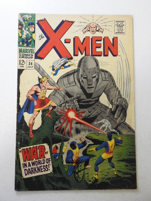 The X-Men #34 (1967) VG Condition | Comic Books - Silver Age, Marvel, X ...