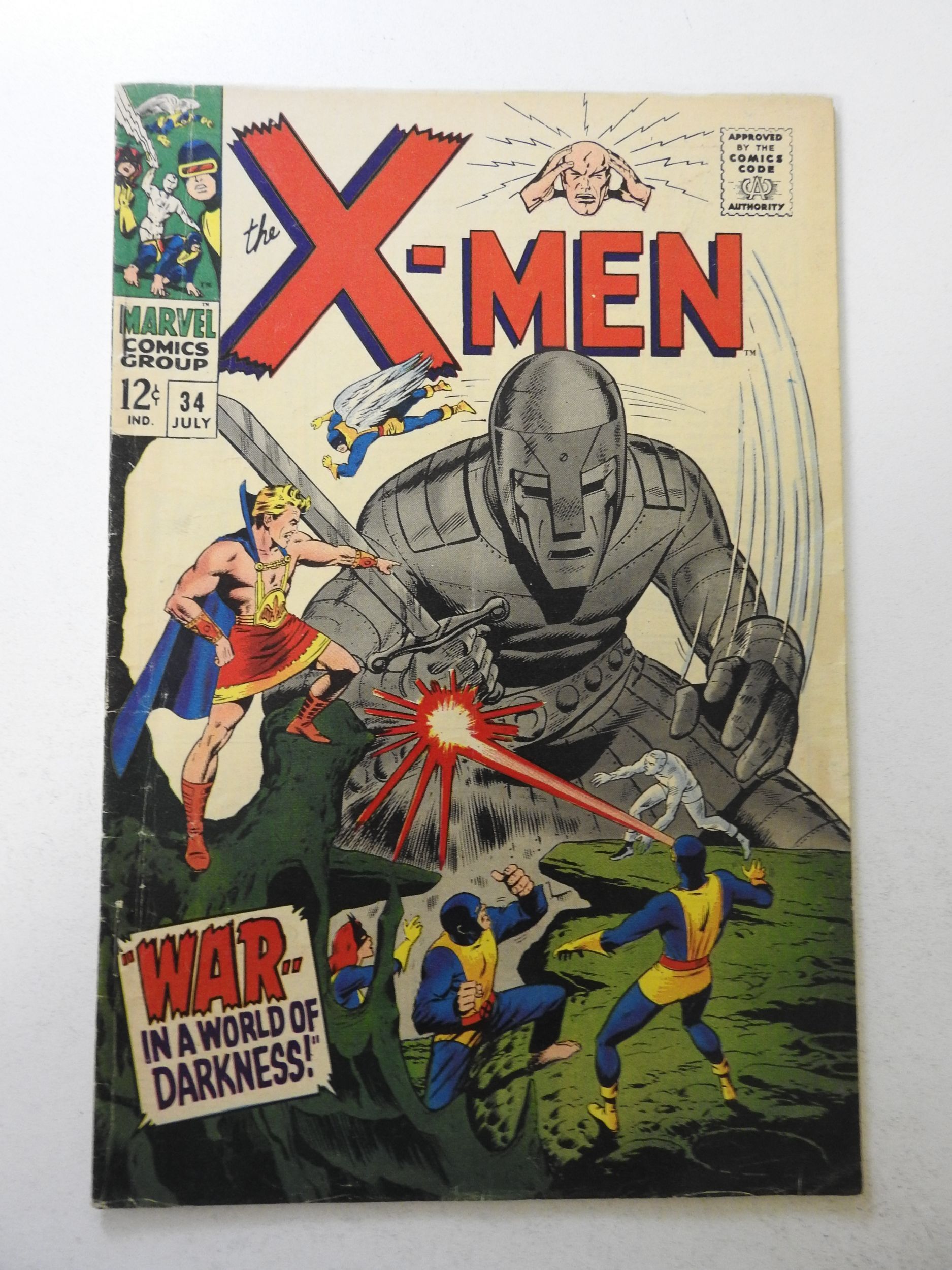 The X-Men #34 (1967) VG Condition | Comic Books - Silver Age, Marvel, X ...