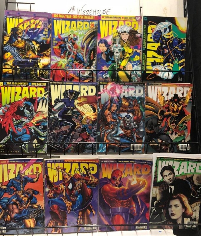 WIZARD Magazine GUIDE TO COMICS 10-118 (32 diff) 1990's decade in ...