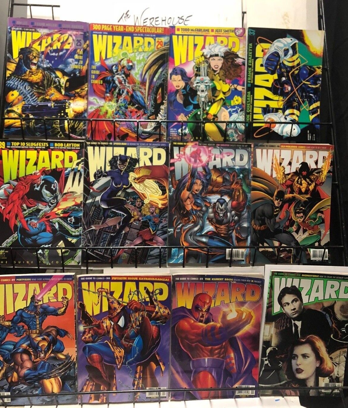WIZARD Magazine GUIDE TO COMICS 10-118 (32 diff) 1990's decade in ...