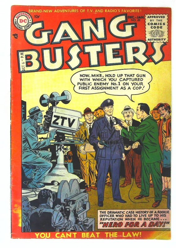 Gang Busters (1947 series) #49, VG+ (Actual scan) | Comic Books ...