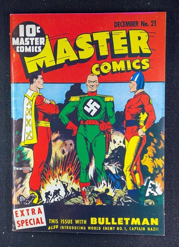 Flashback (1974) #18 VF- (7.5) Reprints Master Comics #21 Bulletman Captain Nazi | Comic Books ...