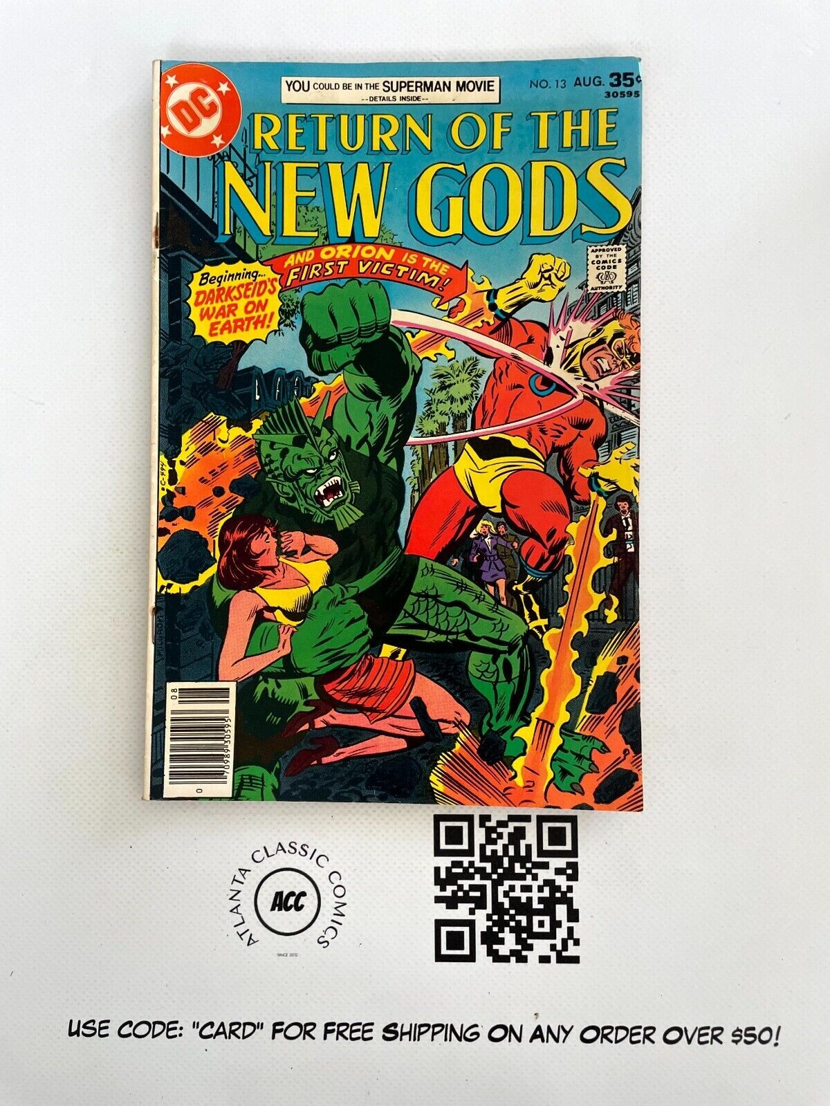 Return Of The New Gods # 13 VF DC Bronze Age Comic Book Jack Kirby 21 ...