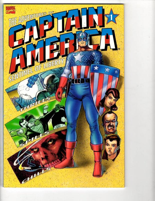 Captain America Sentinel Of Liberty Complete Marvel Comics Series # 1 2 ...