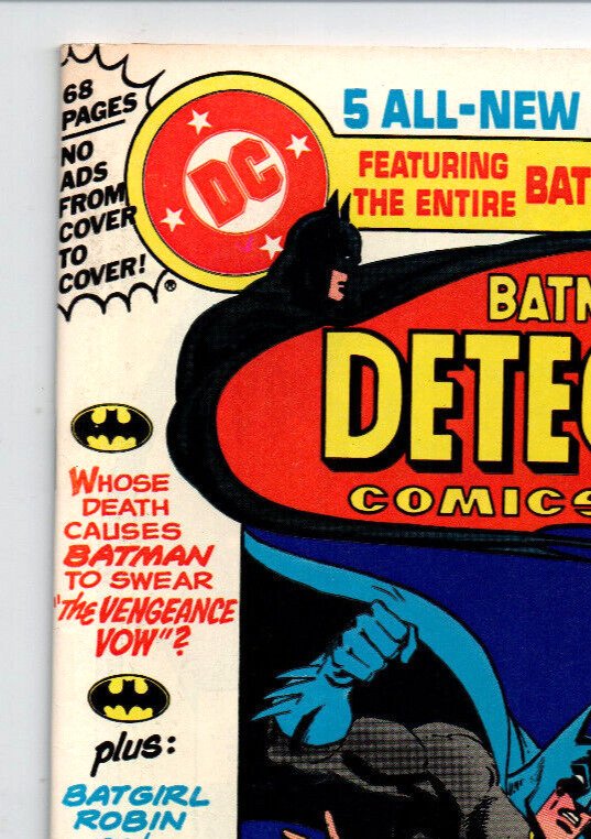 Detective Comics #485 newsstand - Batman - Batgirl - Robin - 1979 - VF ...