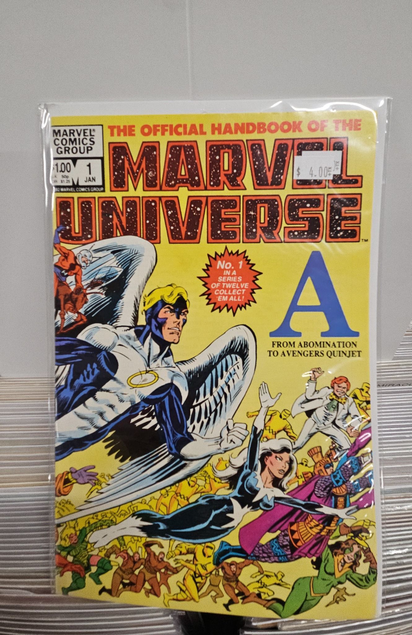 The Official Handbook of the Marvel Universe #1 (1983) | Comic Books ...