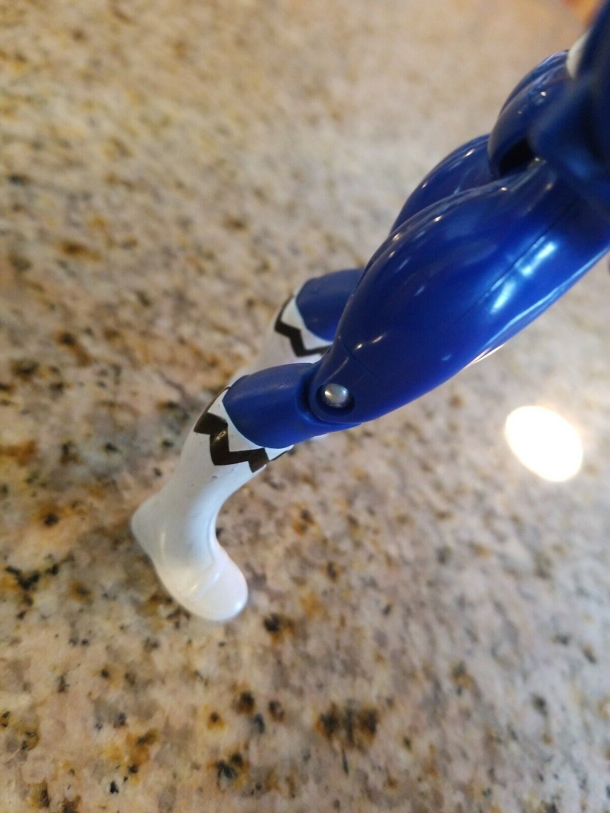 MMPR Power Ranger Blue Ranger 5.5in Action Figure 1999 Bandai Used ...