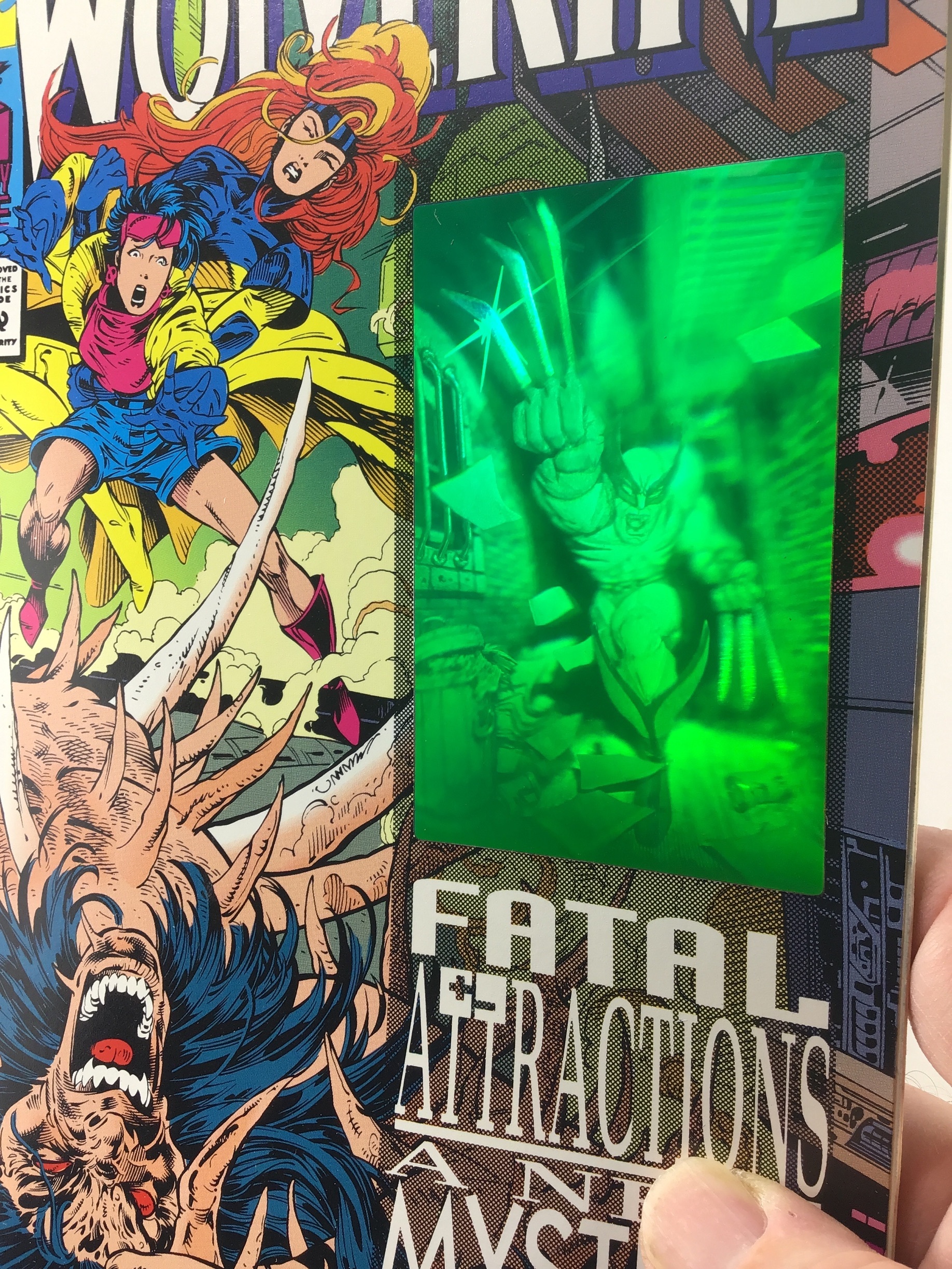 Wolverine #75 (1993)NM Key Claws made of bone after magneto removed ...