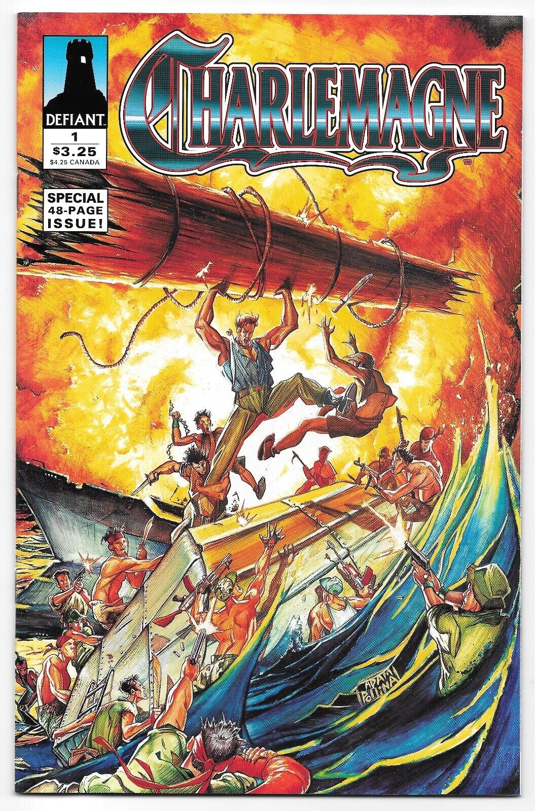 Comic View Logo 1994