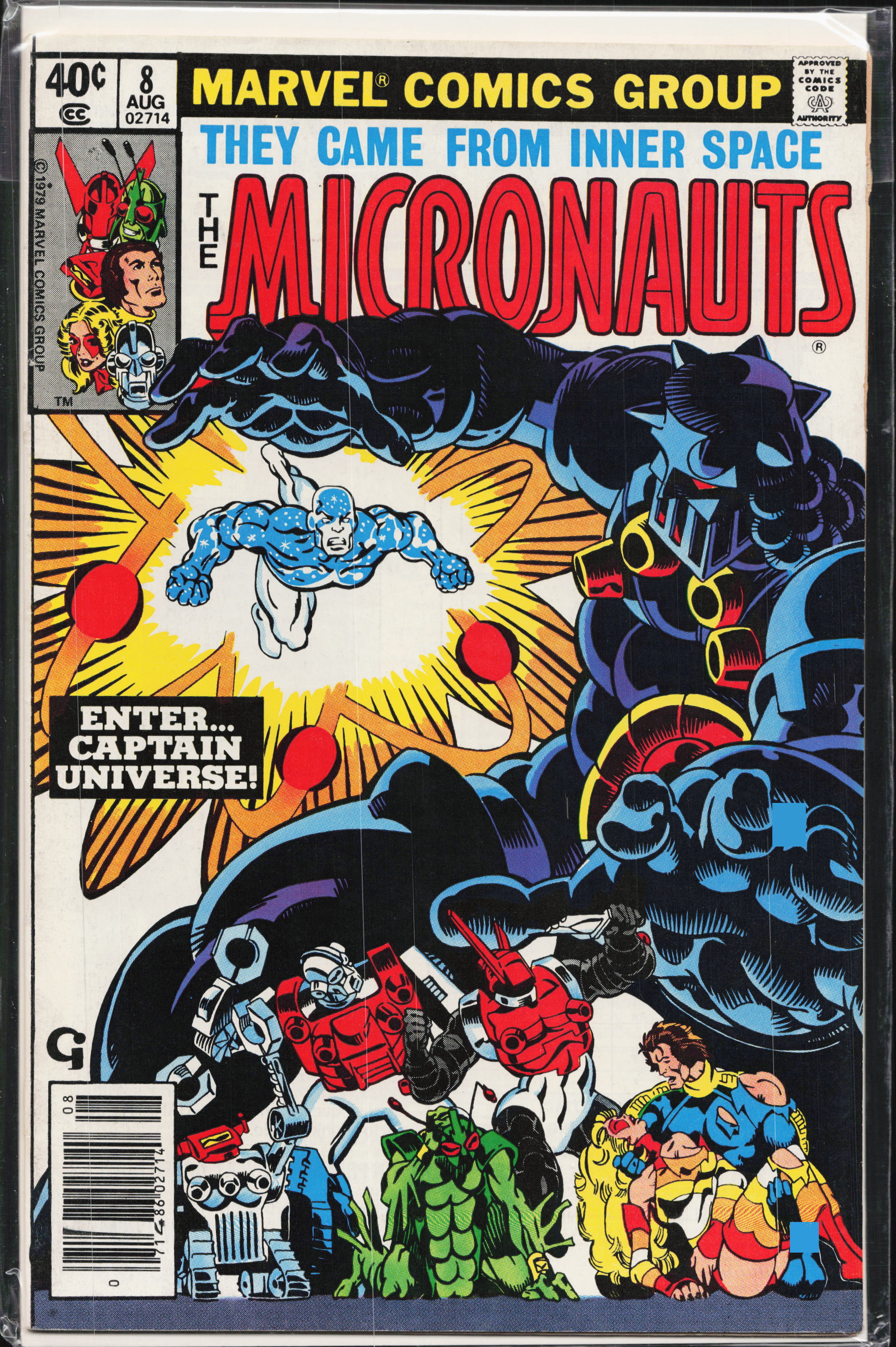 Micronauts #8 Newsstand Edition (1979) Micronauts [Key Issue] | Comic ...