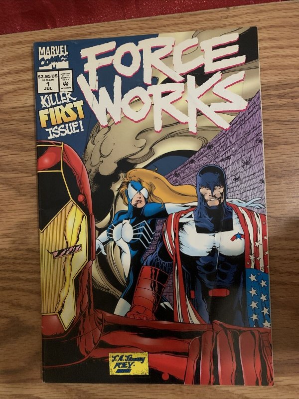 Force Works Pull Out Cover KIller First Issue Volume 1 No 1 July 1994 ...