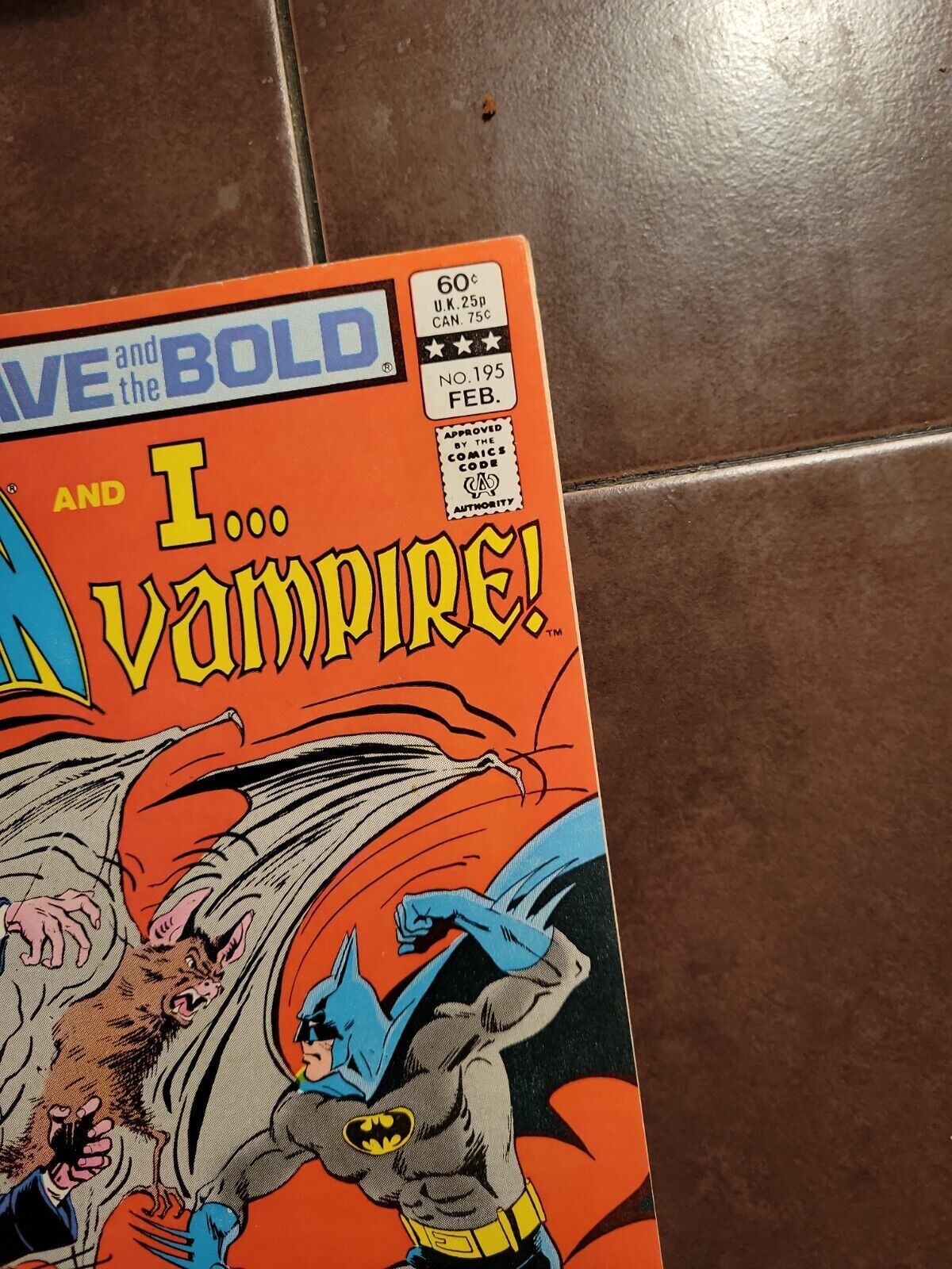 The Brave and the Bold #195 Batman and I Vampire 1983 DC Comics NM ...