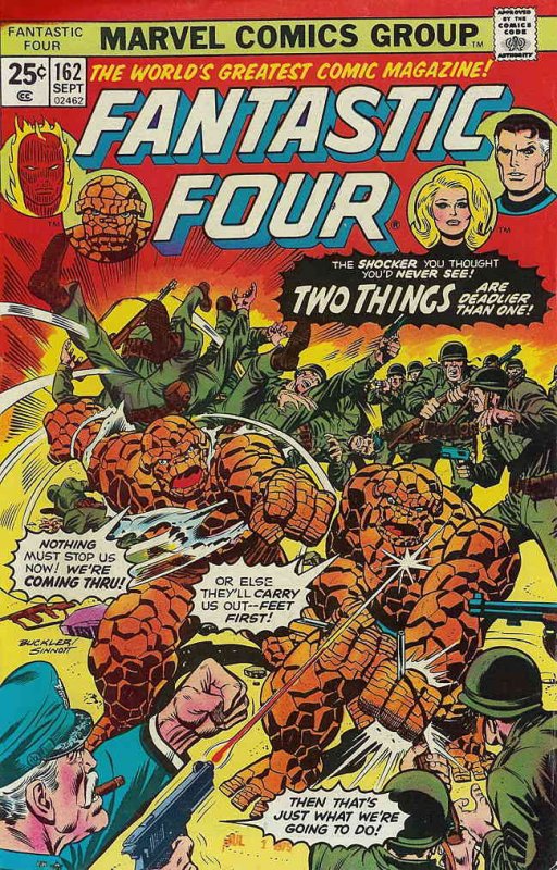 Fantastic Four (Vol. 1) #162 VG ; Marvel | low grade comic Roy Thomas ...