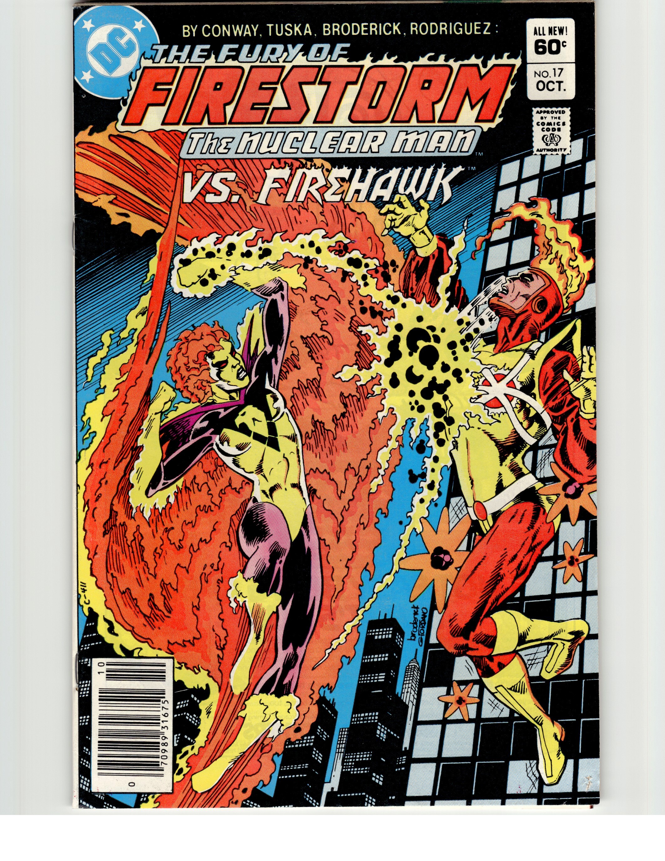 The Fury of Firestorm #17 Newsstand Edition (1983) Firestorm [Key Issue ...