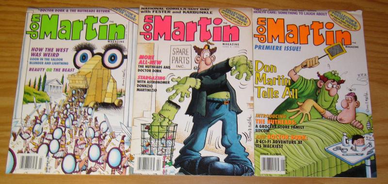 Don Martin Magazine #1-3 FN complete series - famous mad magazine ...