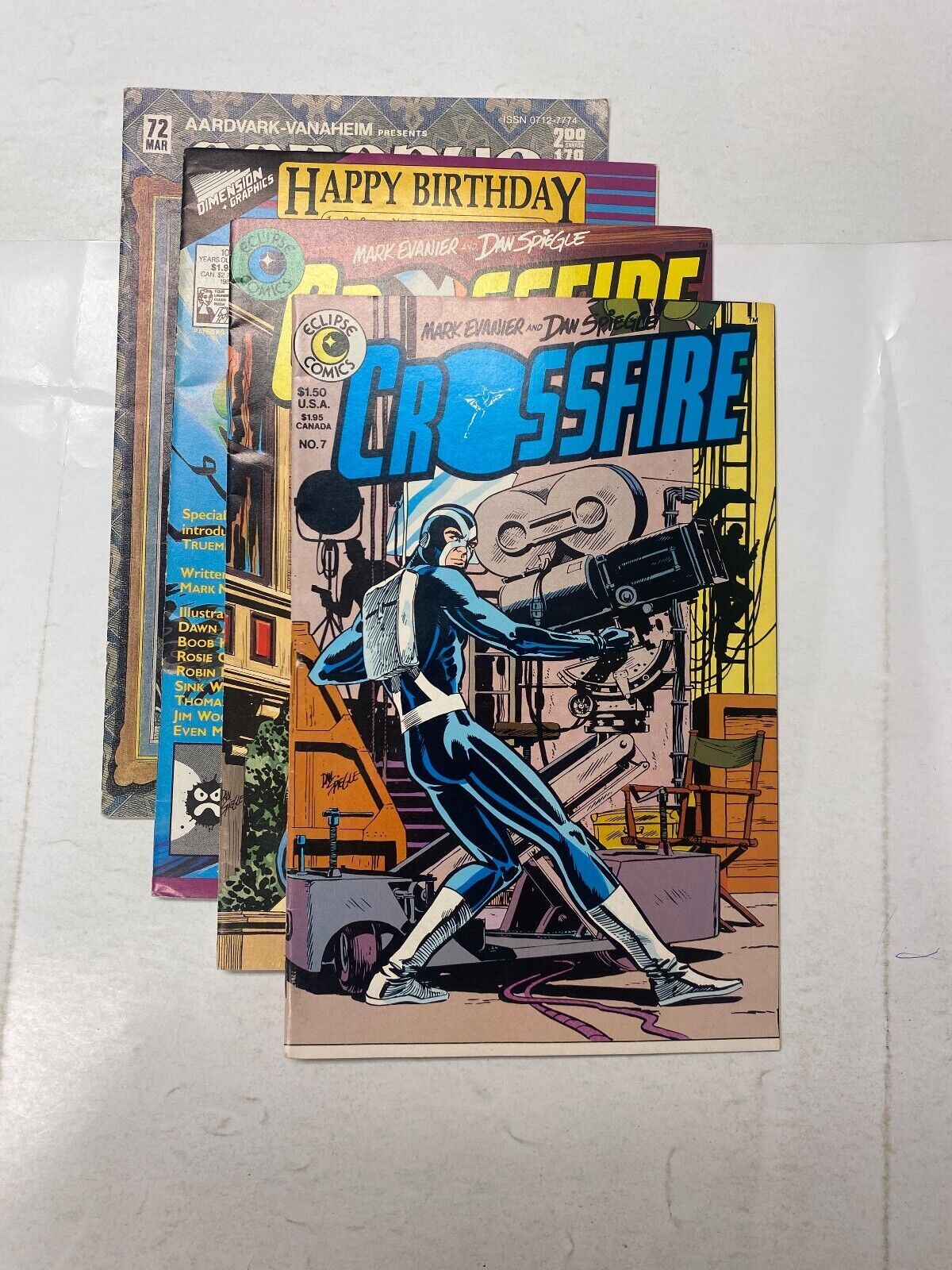 4 ECLIPSE comic books Cerebus #72 Gnat Rat Crossfire #6 7 21 TS5 ...