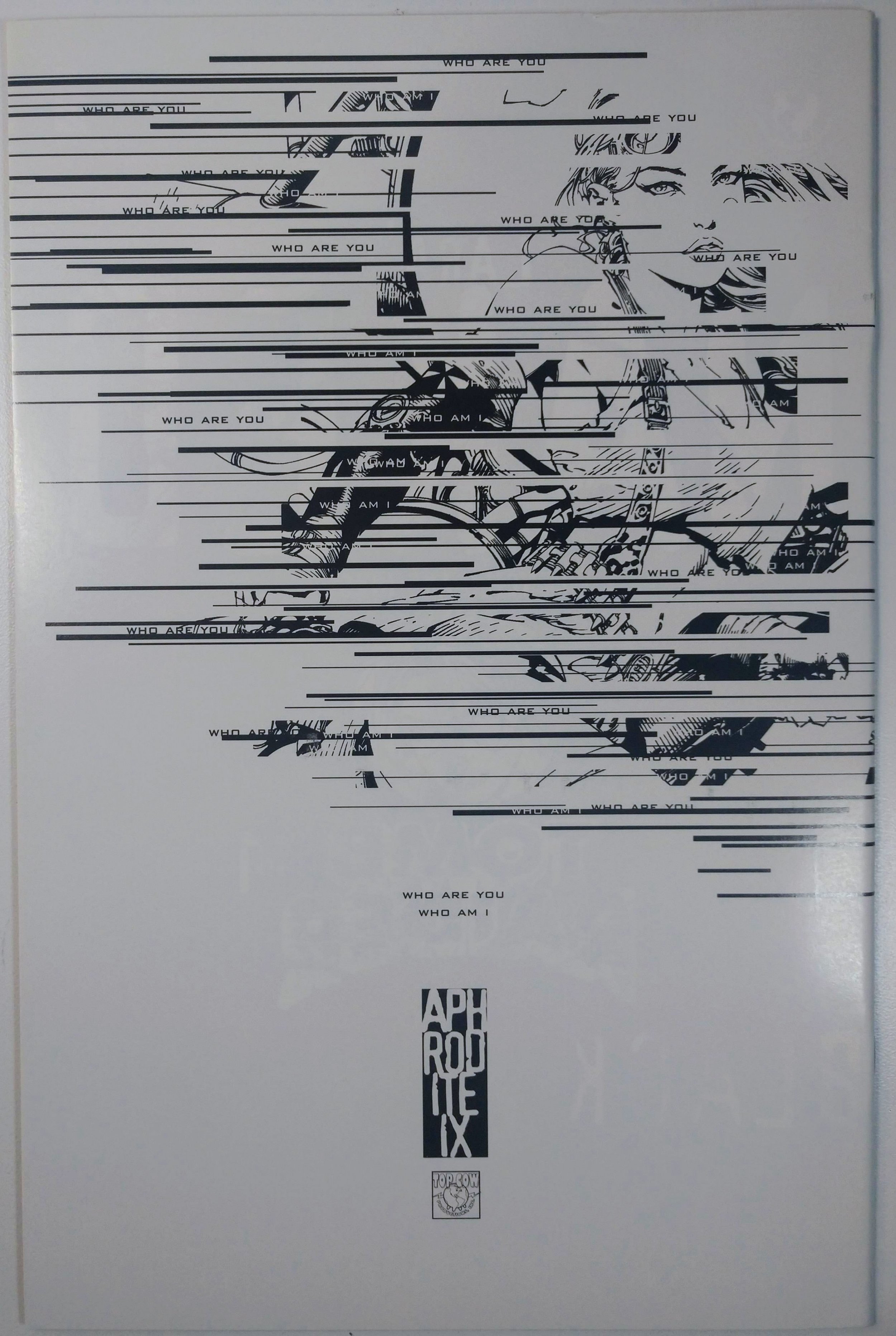 Aphrodite IX #1 Black and White Sketch Cover (9.2, 2000) | Comic Books ...