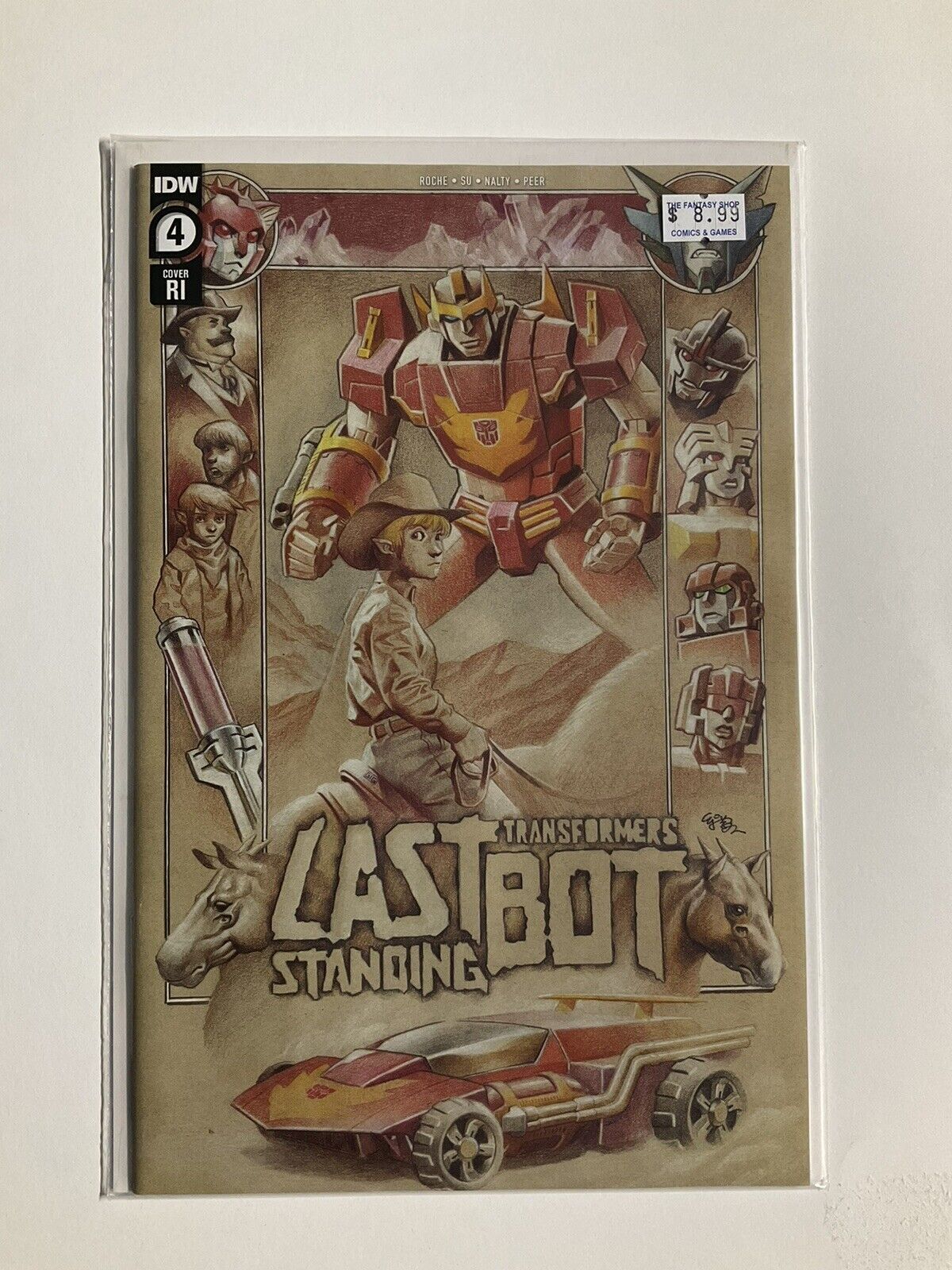 Transformers Last BOT Standing 4 RI Variant NM Near Mint IDW | Comic ...