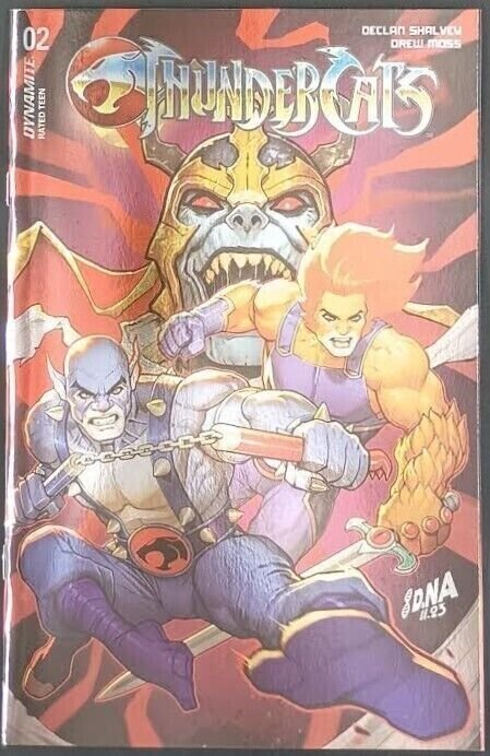 Thundercats #2 1:20 David Nakayama Foil Variant Dynamite 2024 EB801 | Comic Books - Modern Age ...