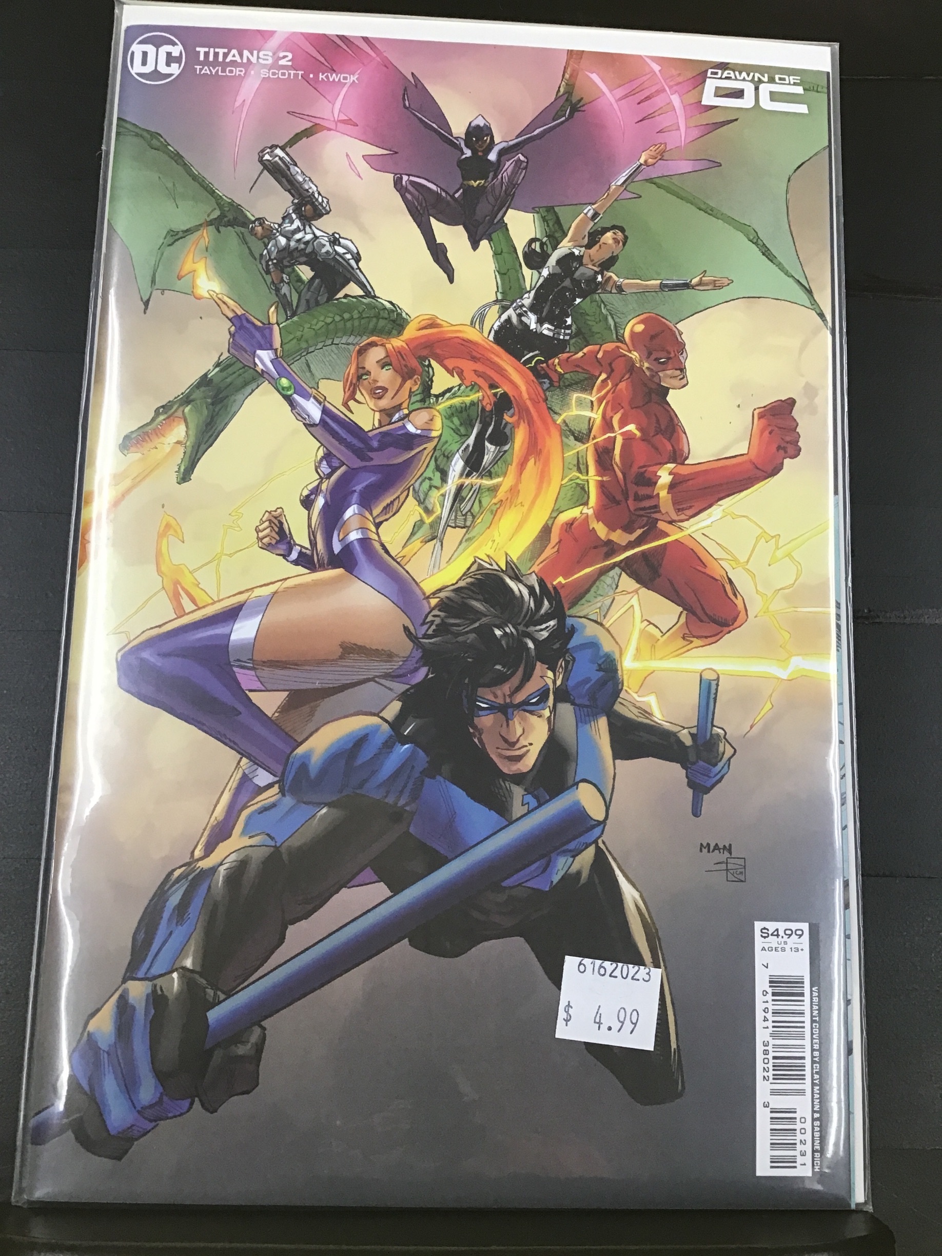 Titans #2 Mann Cover (2023) ZS | Comic Books - Modern Age, DC Comics ...