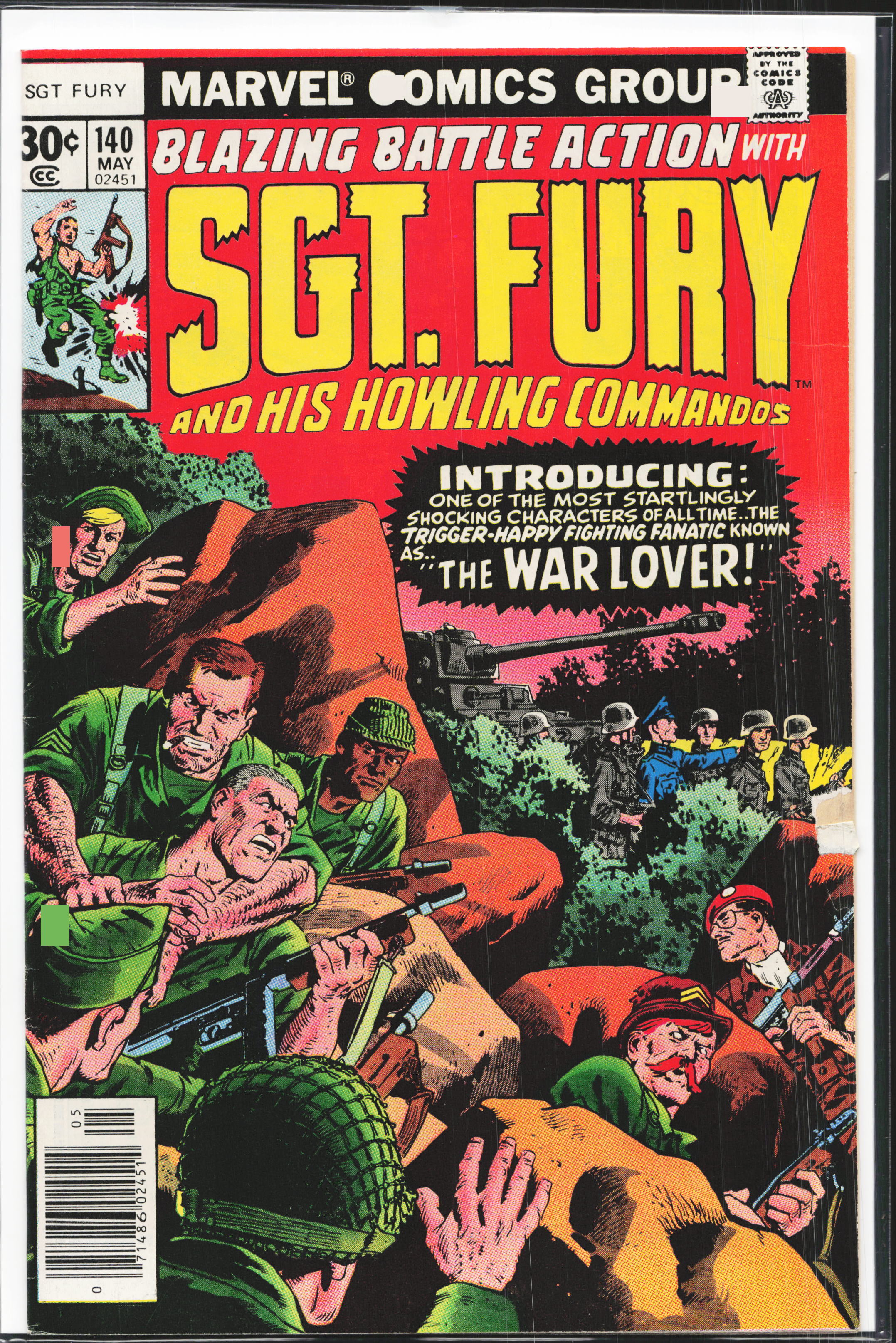 Sgt. Fury and His Howling Commandos #140 (1977) Sgt. Fury and His ...