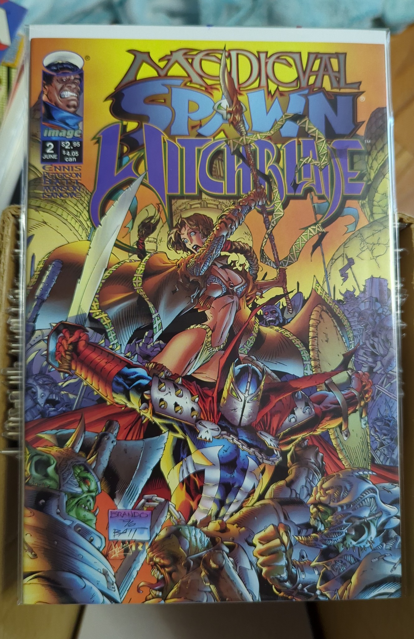 Medieval Spawn / Witchblade #2 (1996) | Comic Books - Modern Age, Image ...
