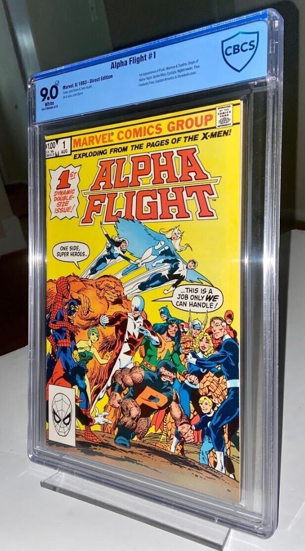 Alpha Flight #1 - Key comic & Six 1st Appearances! CBCS 9.0 - Brand New ...