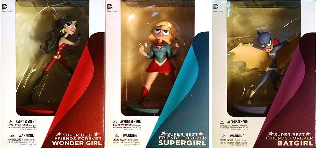 DC Nation SUPER BEST FRIENDS FOREVER Set of 3 Collectible PVC Figures! | Comic Collectibles ...