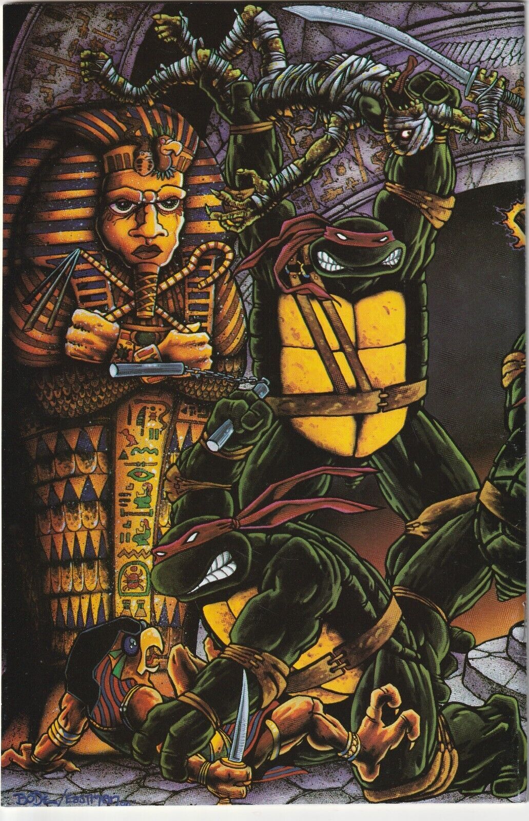 Teenage Mutant Ninja Turtles # 32 1st Print VF- Mirage Studios 1990 ...