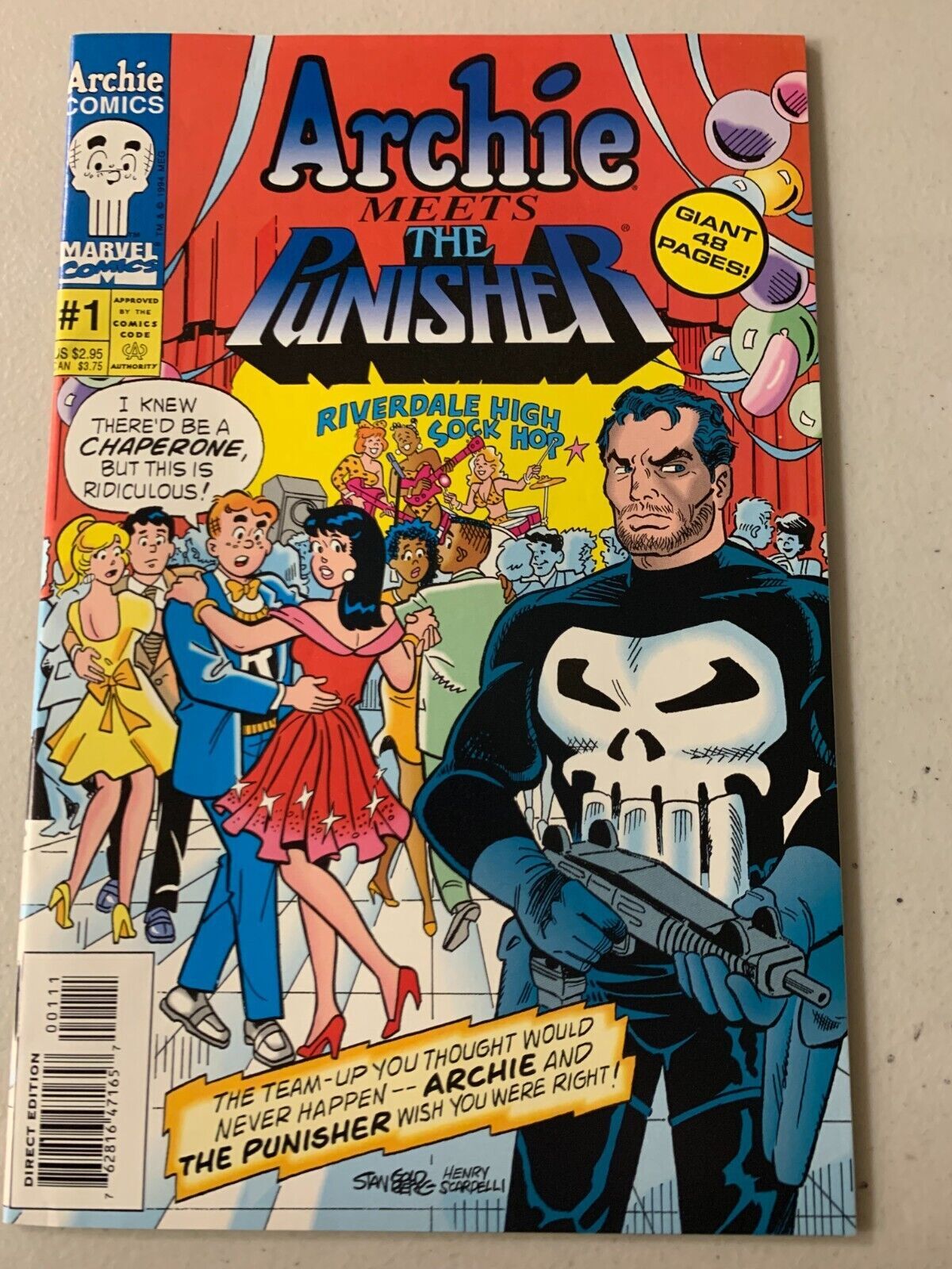 Archie Meets the Punisher #1 6.0 (1994) | Comic Books - Modern Age ...