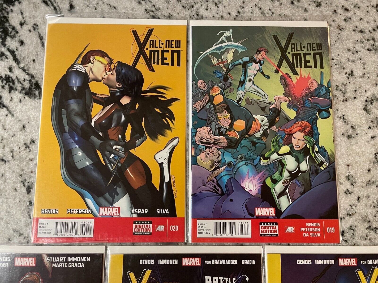 5 All New X-Men Marvel Comic Books # 16 17 18 19 20 Hulk Wolverine NM ...