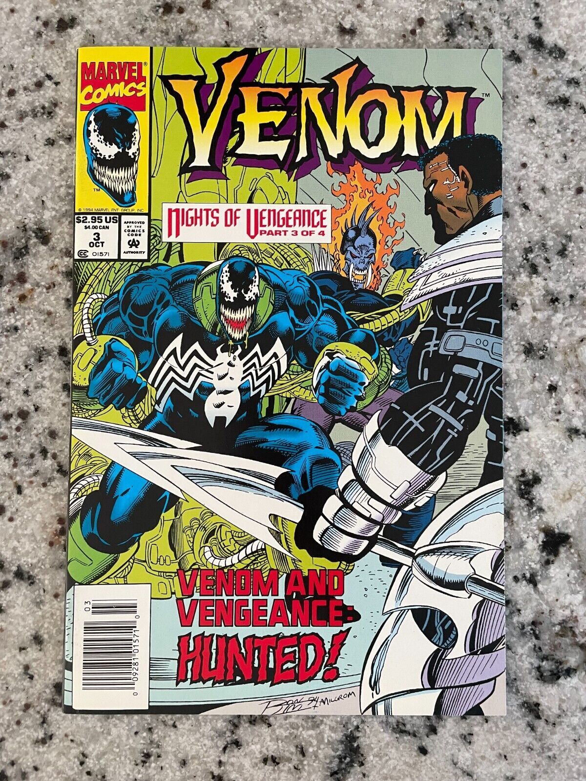 Venom Nights Vengeance # 3 NM Marvel Comic Book Wolverine X-Men Spider ...