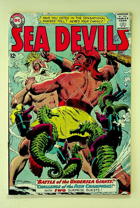 Sea Devils #14 (Nov-Dec 1963, DC) - Very Fine/Near Mint | Comic Books ...