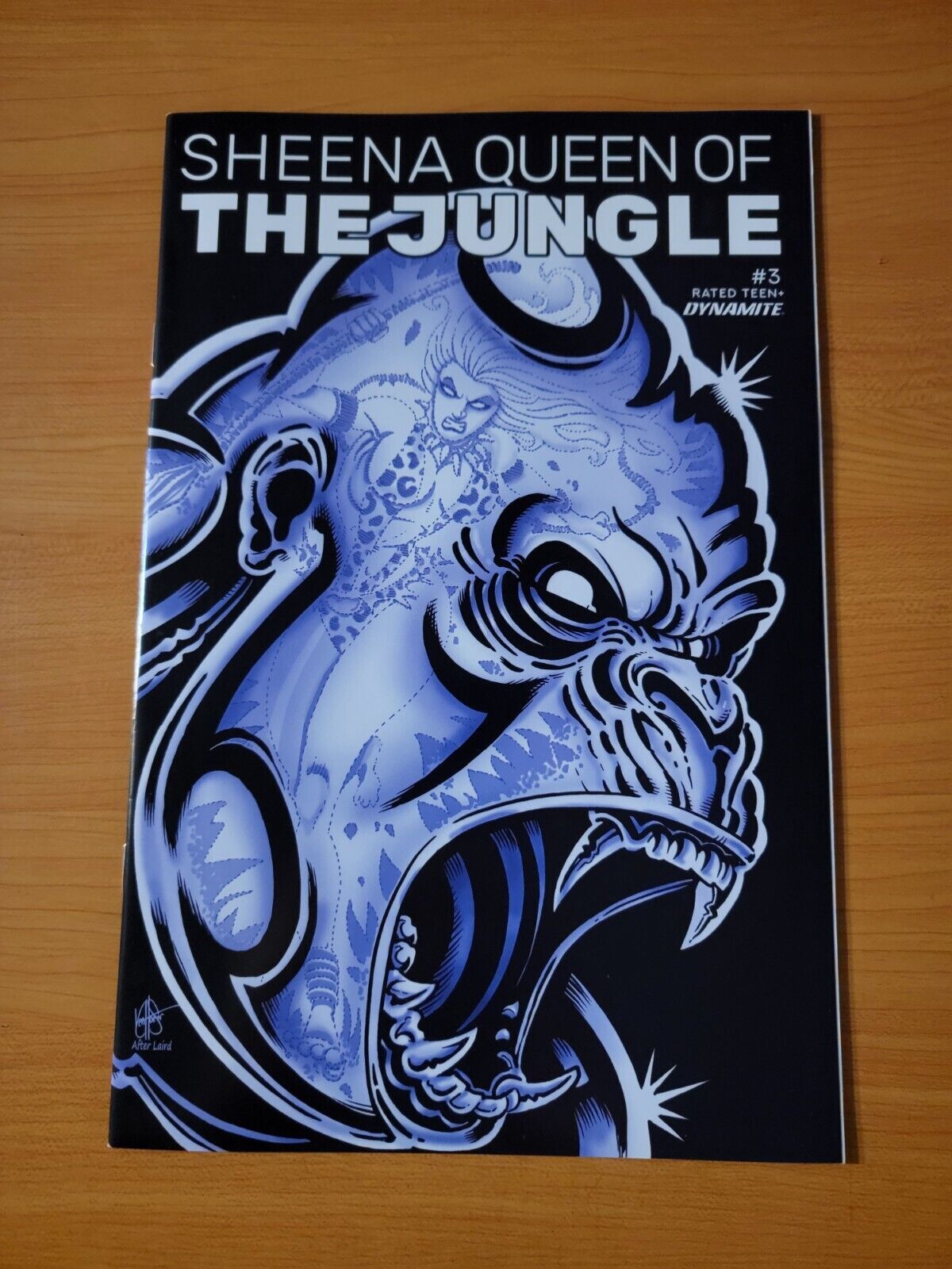 Sheena Queen of the Jungle #3 N TMNT Homage Variant ~ NEAR MINT NM ...