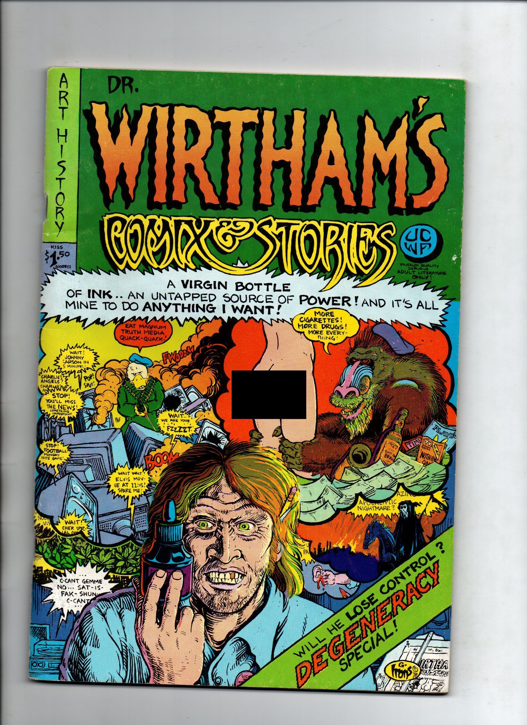 Dr Wirtham's Comix & Stories #4 - Underground Humor - 1979 - (-NM ...