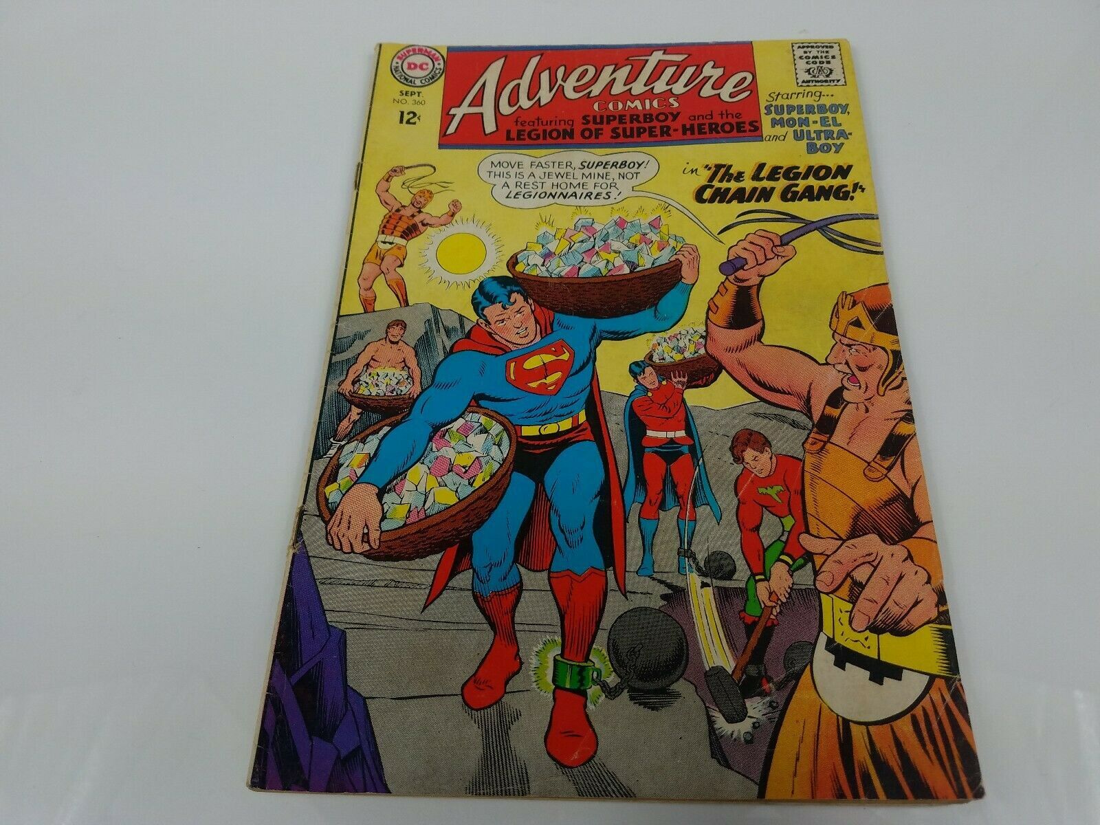 Adventure Comics #360 1967 Legion Of Super-Heroes! Superboy APP Sept ...