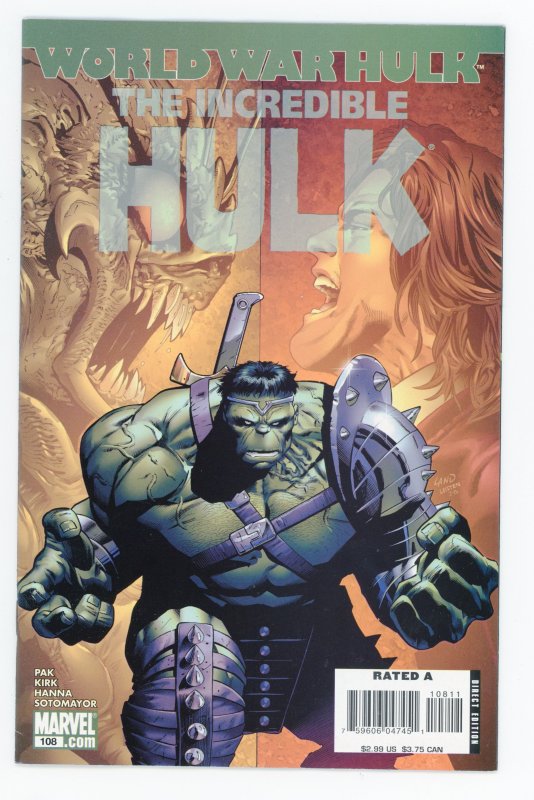Incredible Hulk #108 (2000 v2) Greg Pak Amadeus Cho Hercules Renegades ...