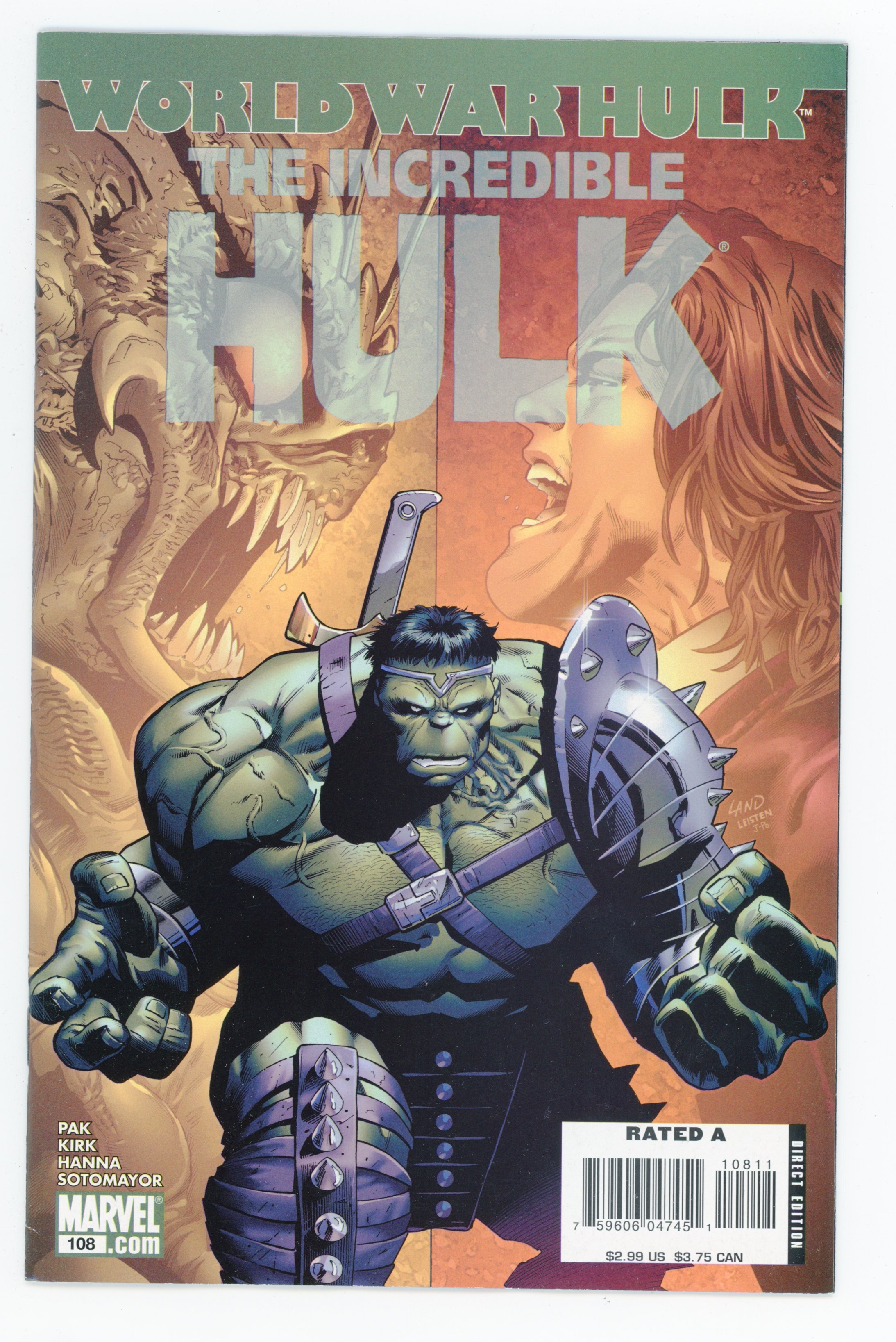 Incredible Hulk #108 (2000 v2) Greg Pak Amadeus Cho Hercules Renegades ...
