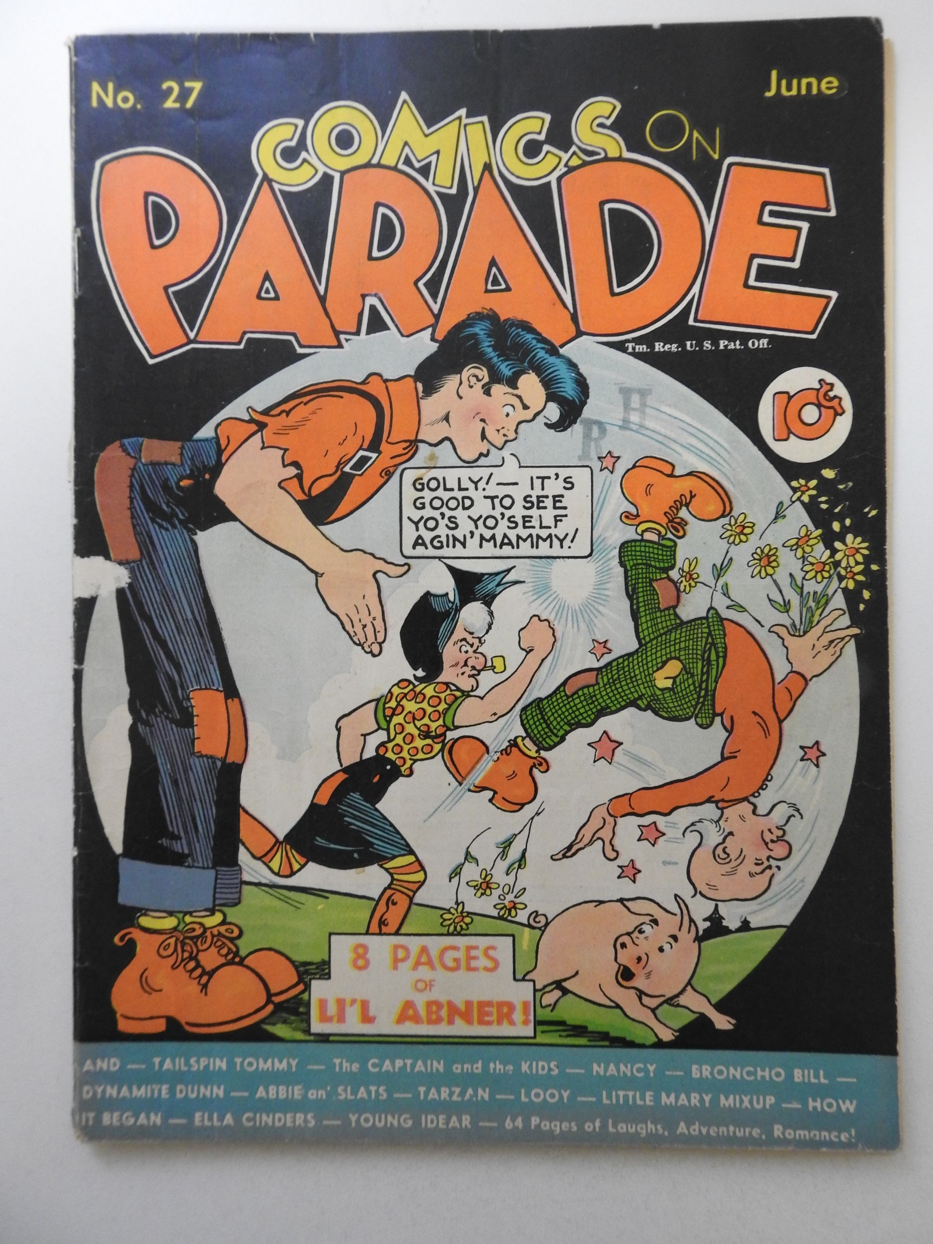 Comics on Parade #27 (1940) Solid VG Condition Well Attached!! | Comic ...