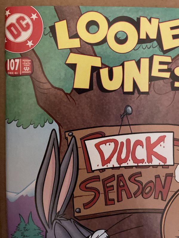 Looney Tunes #107 NM DC Duck Season Bugs Bunny Daffy Duck | Comic Books ...