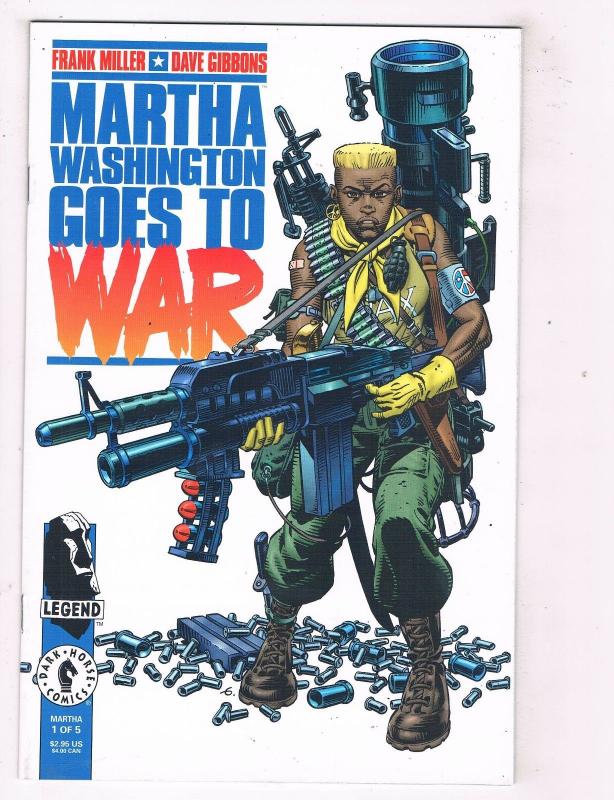 Martha Washington Goes To War #1 NM Dark Horse Comic Book Miller 1994 ...