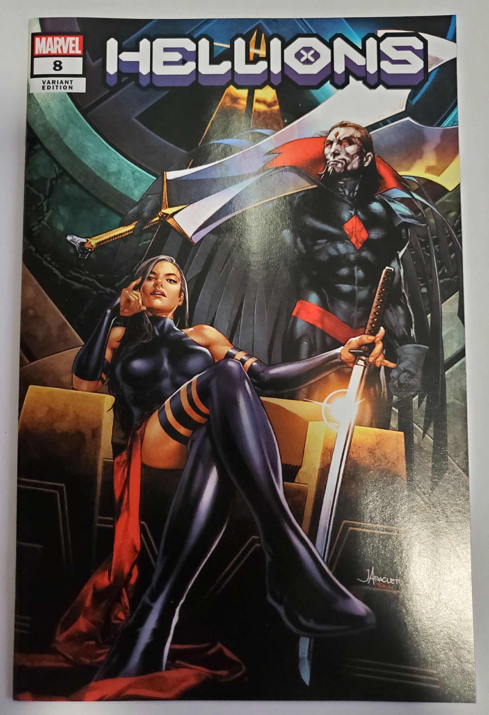 Hellions #8 Jay Anacleto Exclusive Trade Dress Variant Cover A (2021 ...
