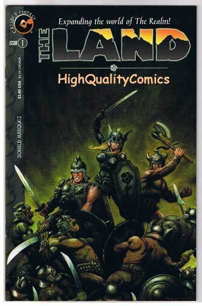 The LAND #1, NM-, Don Marquez, Caliber, Indy, 1999, more indies in ...